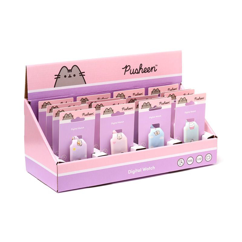 Pusheen the Cat: Pastel Digital Watch – Animeet
